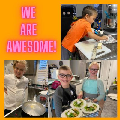 Virtual Cooking Classes and camps inspiring Kitchen Confidence