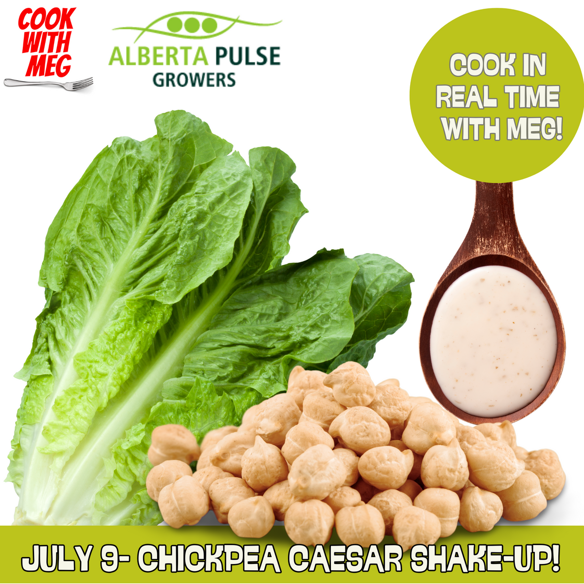FREE: July 9-Chickpea Caesar Shake-Up – Cook With Meg